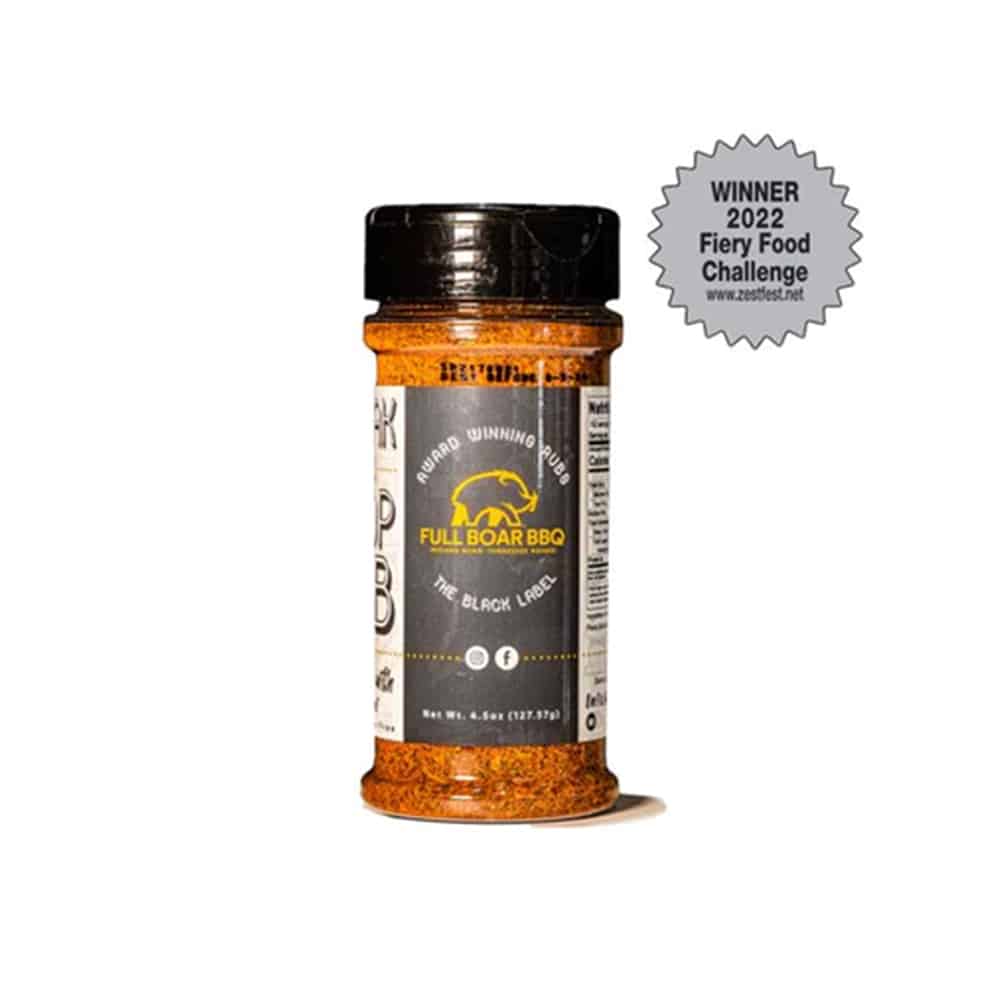 Full Boar | The Black Label - Steak & Chop Rub - Bassemiers